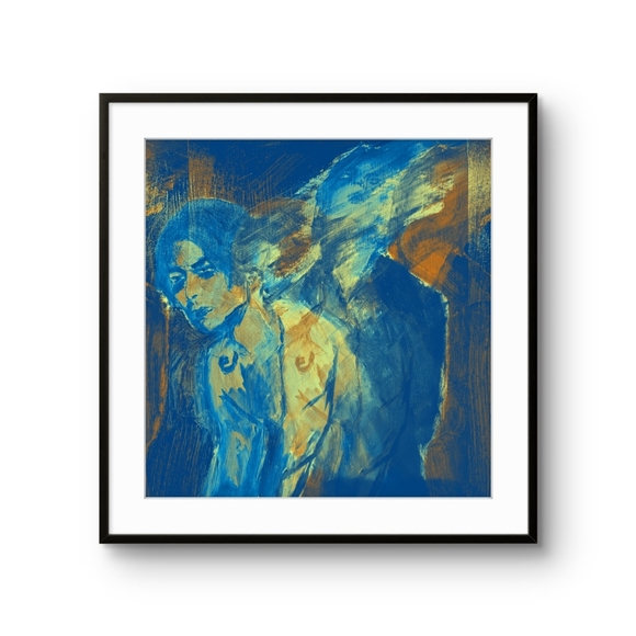 Art | Disruption Art Print And Frame With Mat | Poshmark